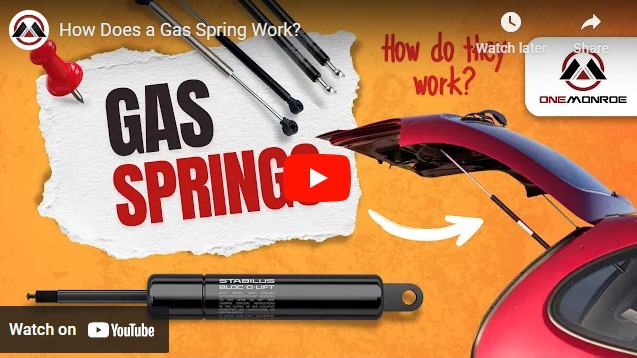 Video - How do Gas Springs Work? | MRO Hardware