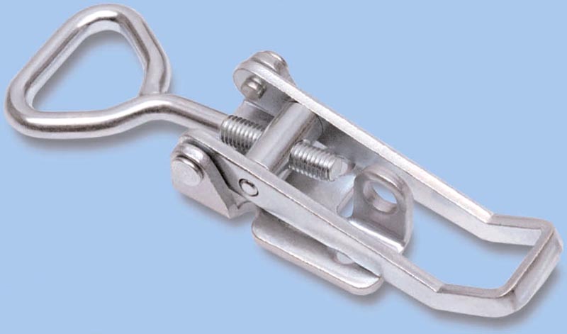 Zinc 703RL Locking Stamped Loop End Adjustable Over Center Catch with ...